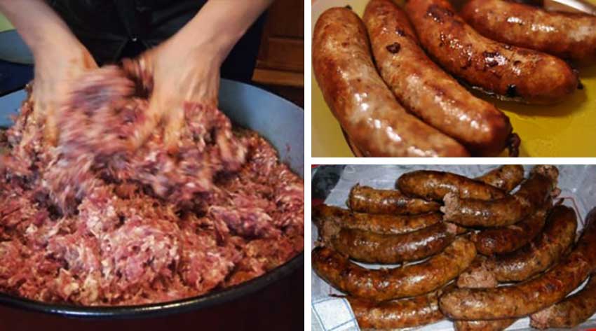 Reteta traditionala de carnati de casa. Salveaz-o, ca sa o ai de ...