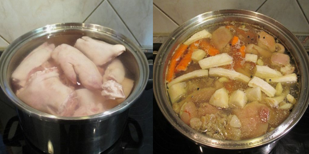 Piftia de porc – una dintre cele mai iubite rețete tradiționale de ...